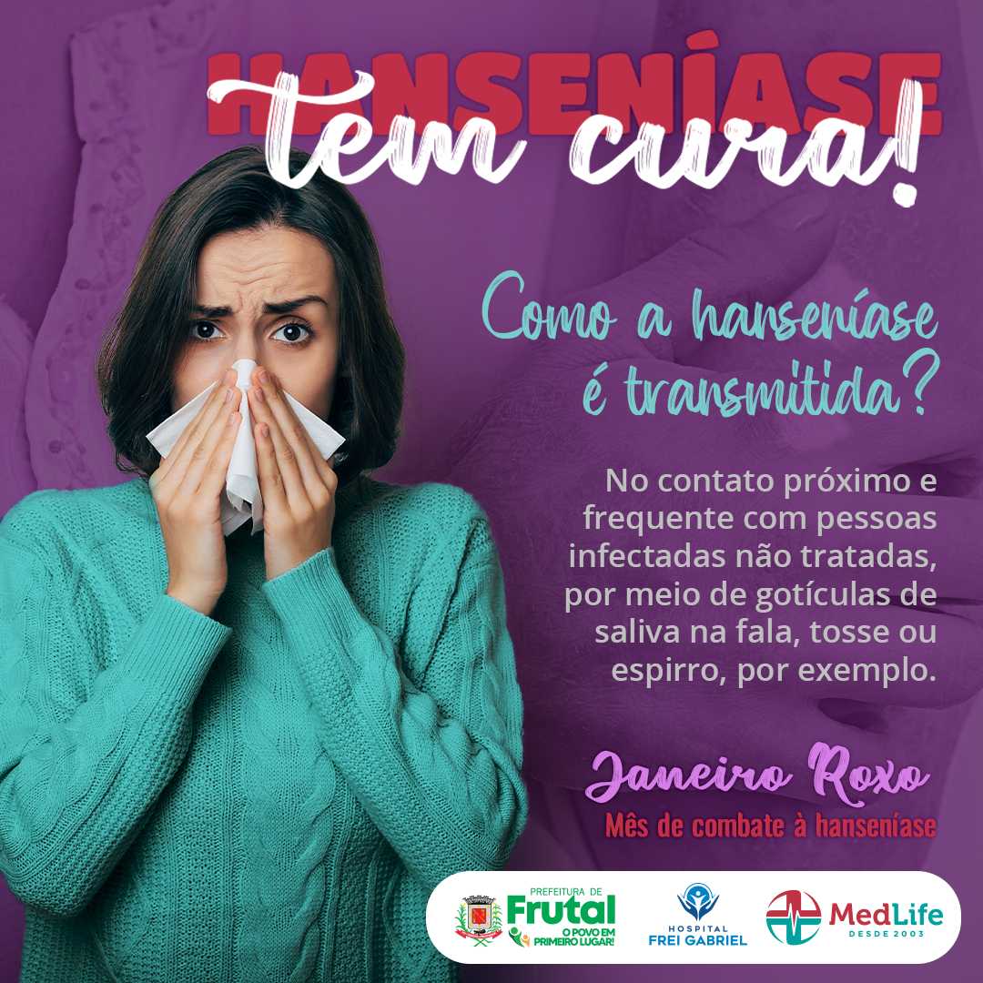 Janeiro roxo - Como a hanseníase é transmitida? - Med Life